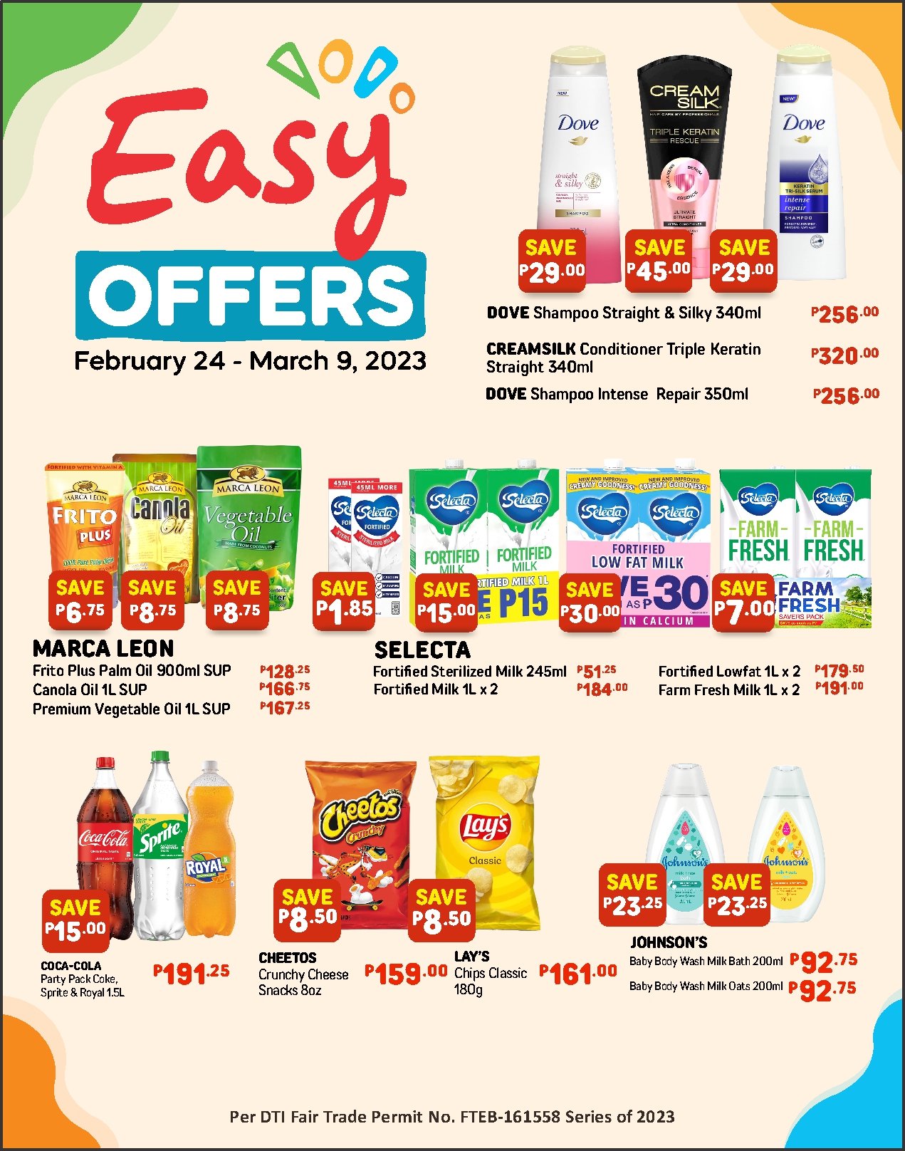Easy Offers Feb 24 - March 9,2023