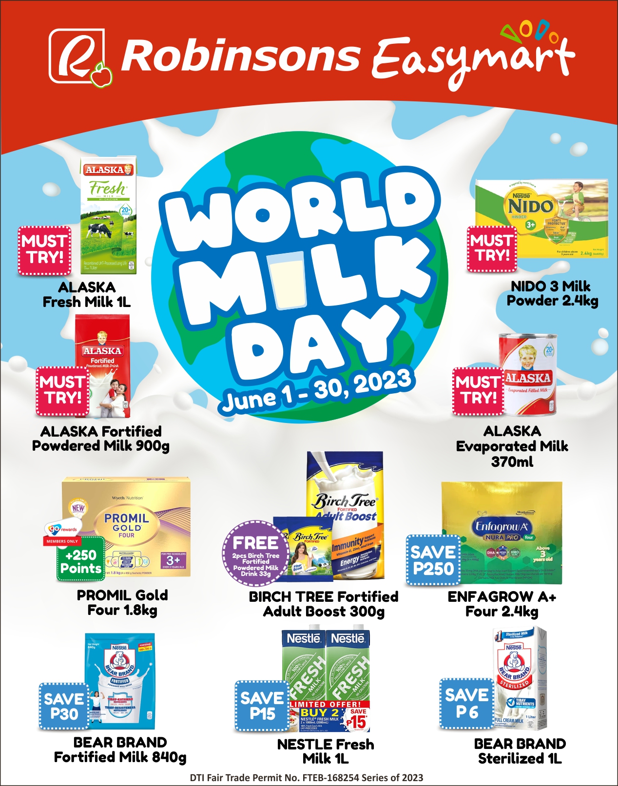 World Milk Day June 1 - 30, 2023