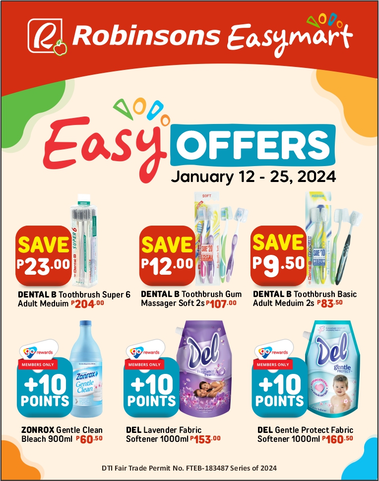 Easy Offers 2nd Issue January 12-25, 2024