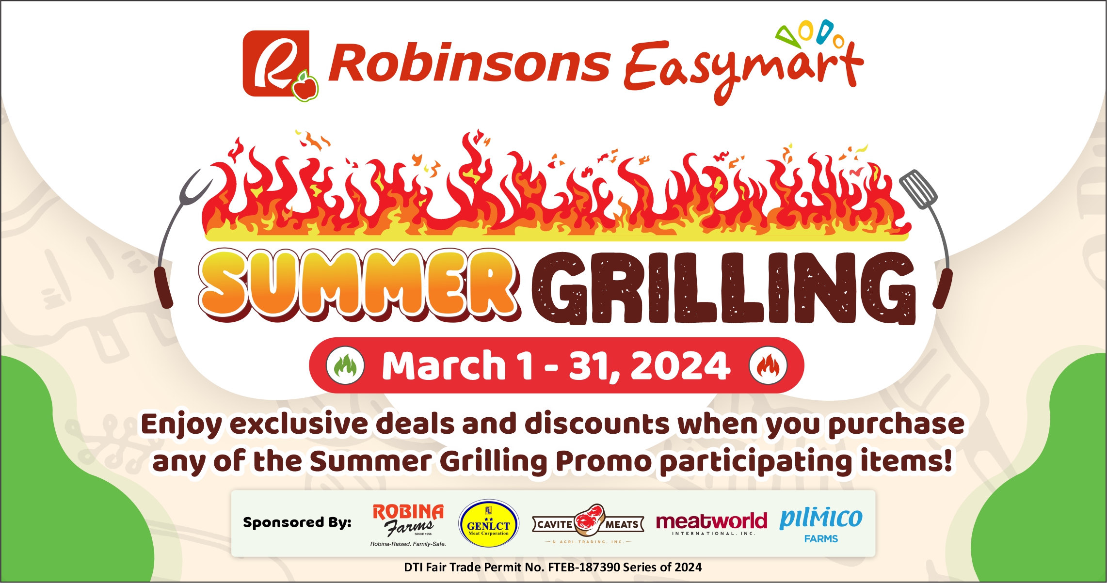 It's Time For Summer Grilling Promo!