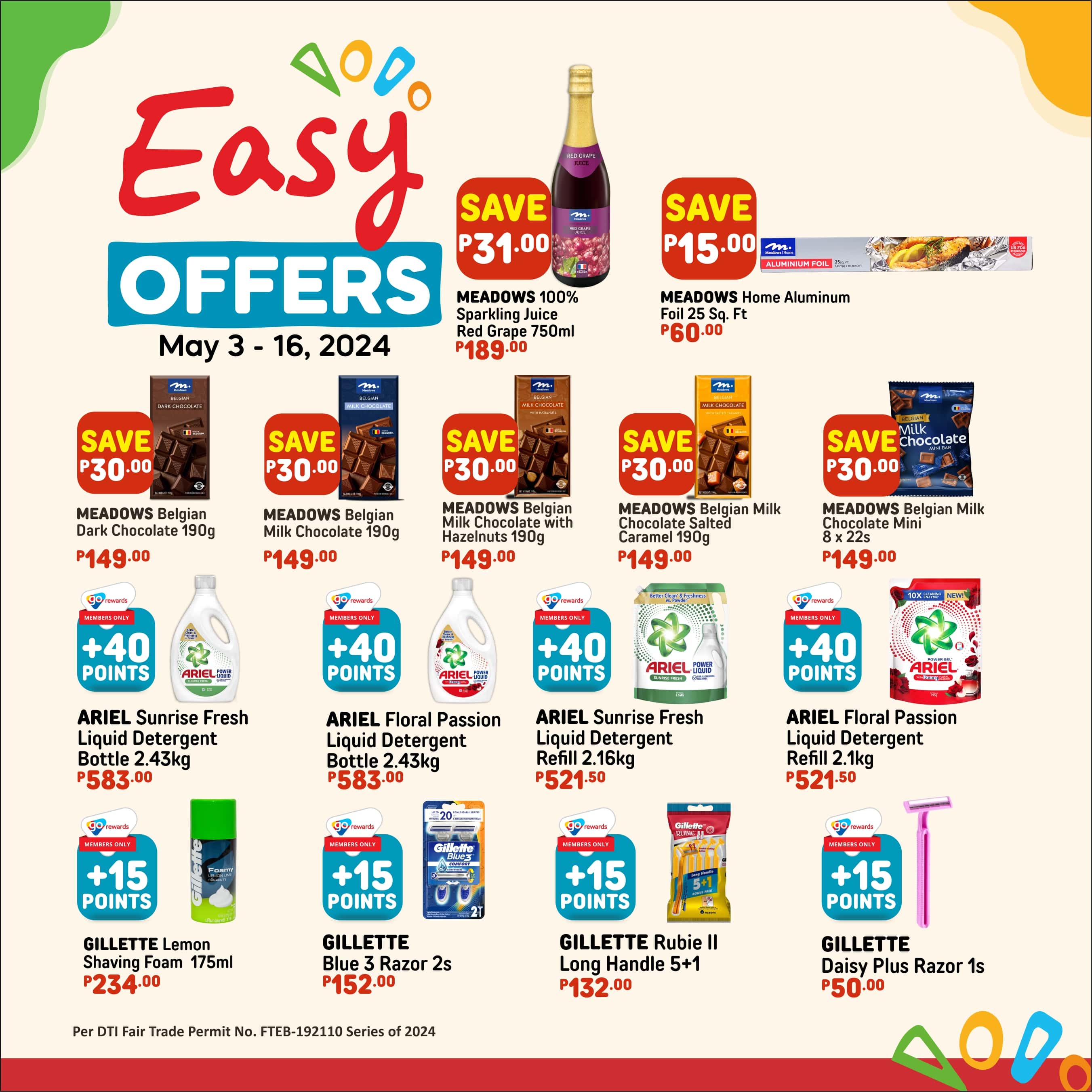 Easy Offers: 10th Issue May 3 - 16, 2024
