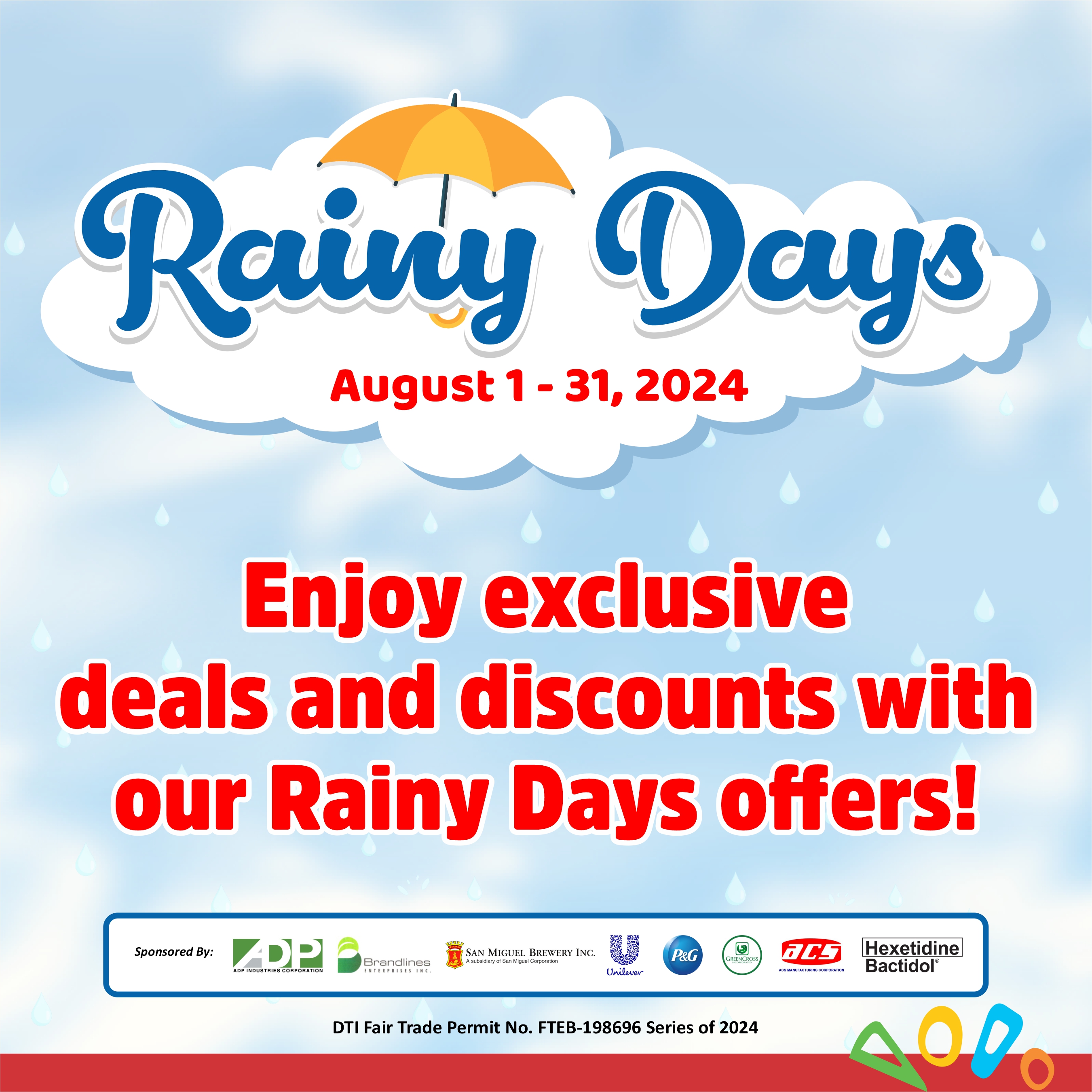 Rainy Days August 1 To 31, 2024