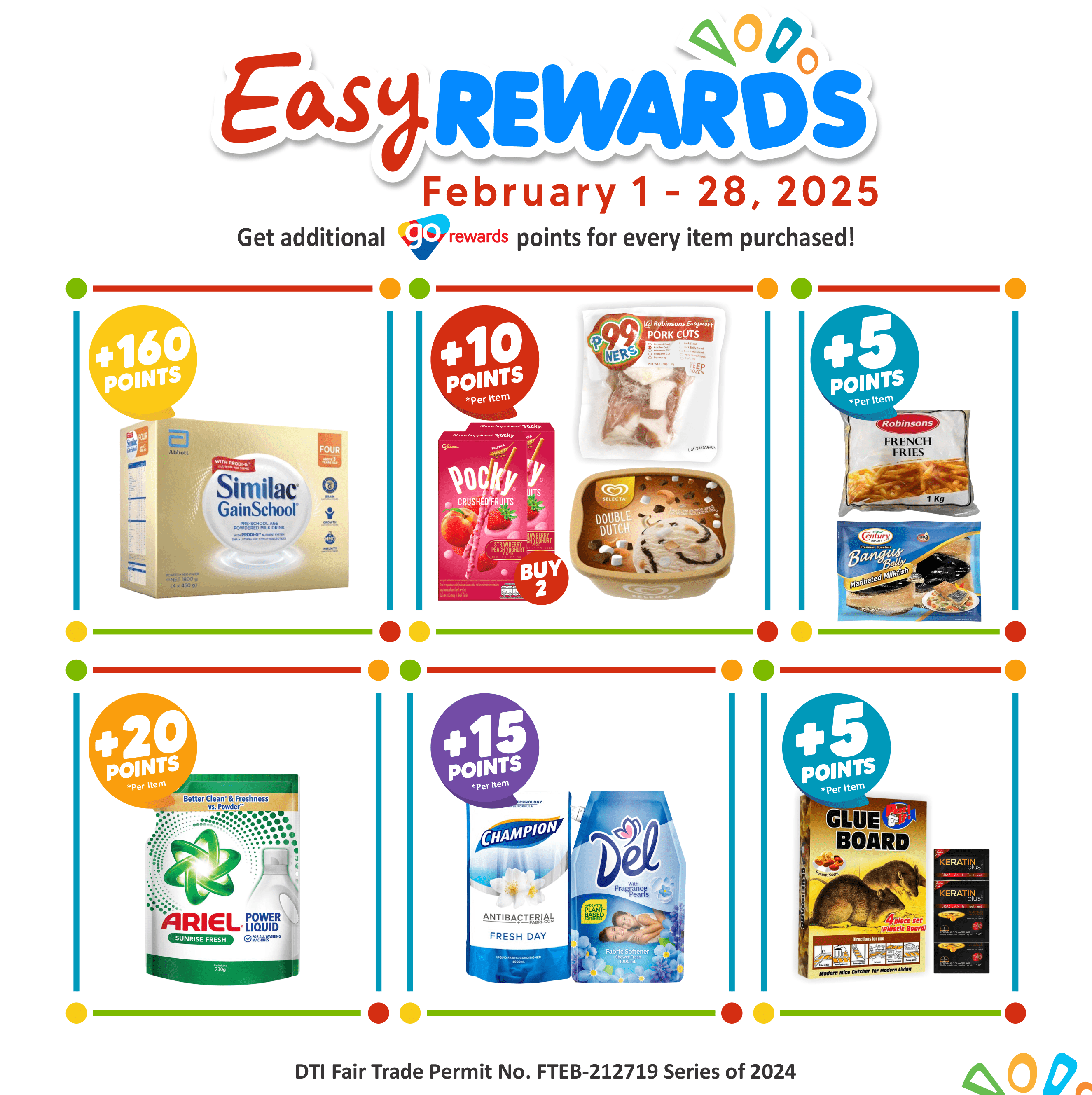 Easy Rewards February 2025