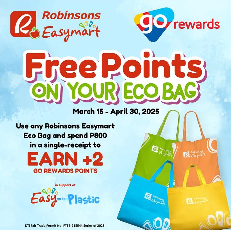 FREE Points On Your Eco Bags